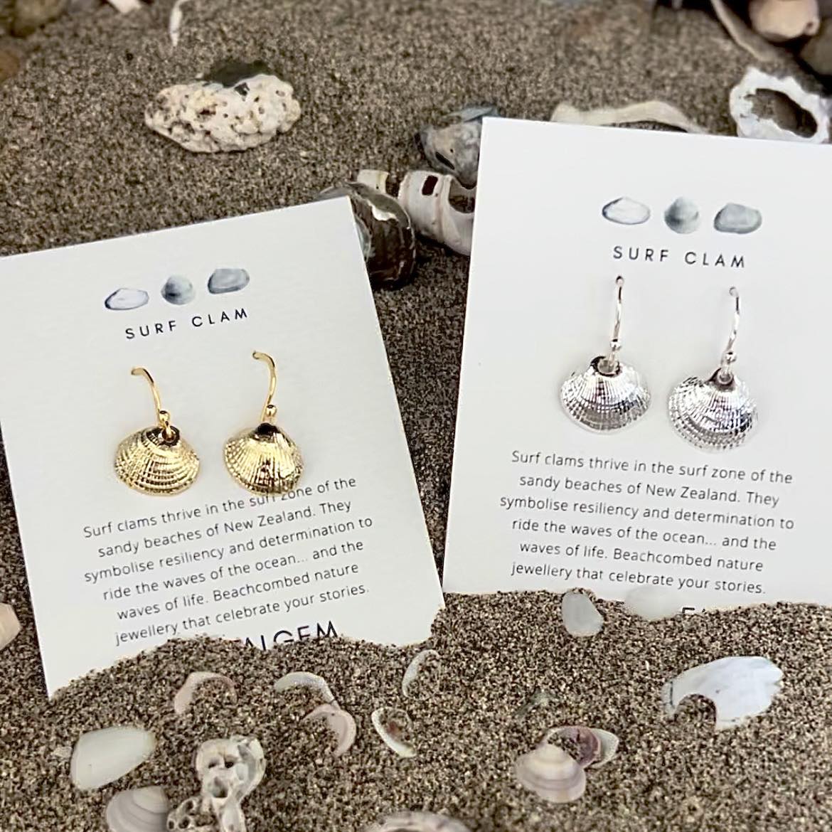 This or That? Gold or silver dipped tuangi / cockles? – Nostalgem